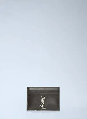 Saint Laurent Cassandre Cardholder - Black