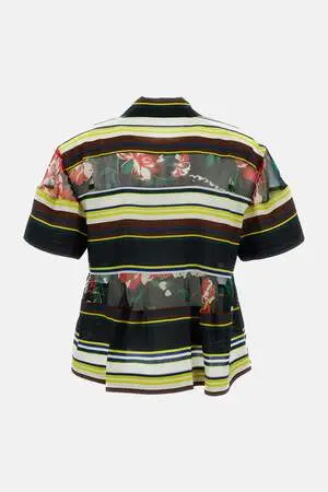 Sacai Short-sleeve Printed Shirt