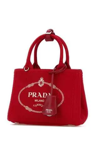 Prada Mini Jardinière Handbag - Red