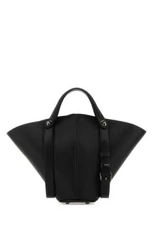 MAISON MARGIELA Leather Bucket Bag - Black