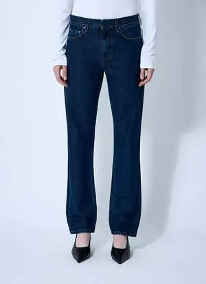 TOTEME Tapered Low-rise Jeans - Blue
