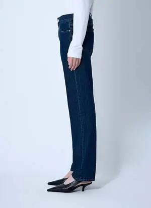 TOTEME Tapered Low-rise Jeans - Blue