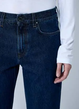 TOTEME Tapered Low-rise Jeans - Blue