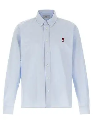 AMI Paris De Coeur' Shirt - Blue