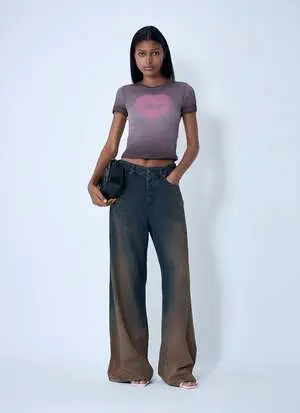 DIESEL® 1996 D-sire Wide-leg Jeans