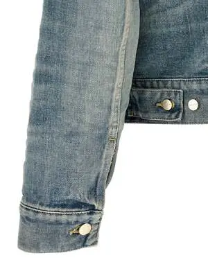 Fear Of God Classic Trucker" Stone Washed Denim Jacket