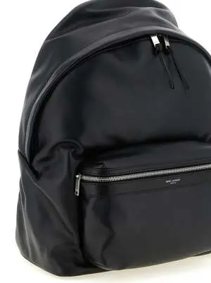 Saint Laurent City Backpack - Black