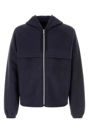 Prada Navy Pile Jacket - Blue