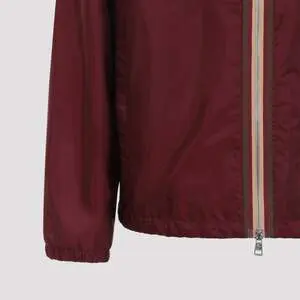 Moncler Nidge Zip-up Hooded Jacket - Red