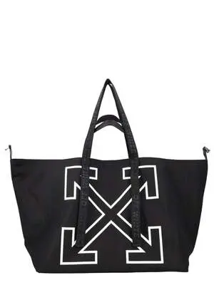 Off-White Heritage Day Large Tote Bag - Black