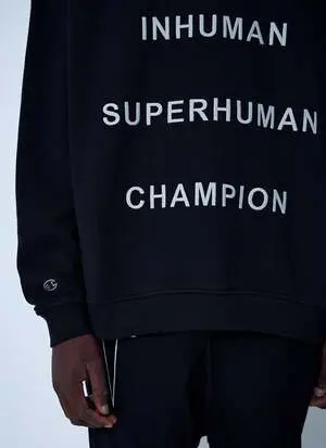 Rick Owens Text Print Sweatshirt