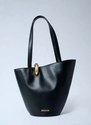 Jacquemus Le Moyen Bambola Bucket Bag - Black