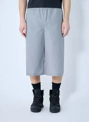 RIER Riera Poplin Bermuda Shorts - Gray