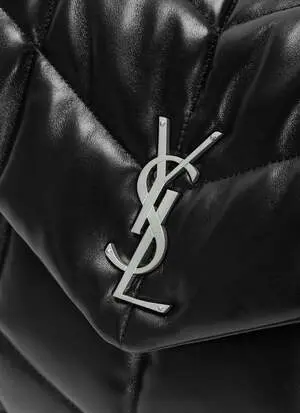 Saint Laurent Medium Puffer Shoulder Bag - Black
