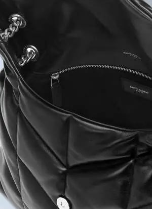 Saint Laurent Medium Puffer Shoulder Bag - Black