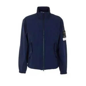 Stone Island Light Soft Shell-r Logo Jacket