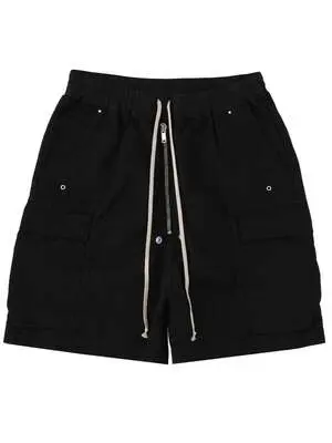 Rick Owens Cargo Shorts - Black