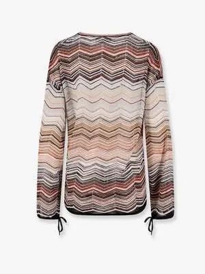 Missoni Viscose And Metallic Fiber Sweater - Multicolor