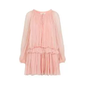 Chloé Silk Mini Dress - Multicolor