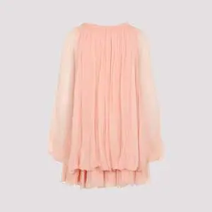 Chloé Silk Mini Dress - Multicolor