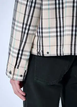 Burberry Check Cotton Harrington Jacket