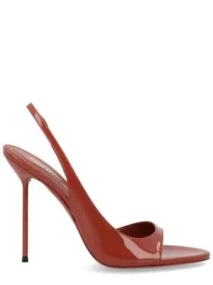 Paris Texas Lydia Slingback High Heel - Red
