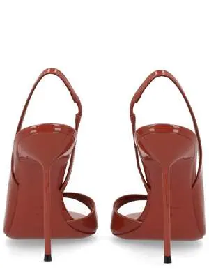 Paris Texas Lydia Slingback High Heel - Red