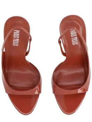 Paris Texas Lydia Slingback High Heel - Red