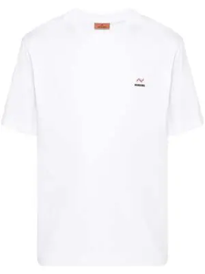 Missoni T-shirt With Embroidered Logo