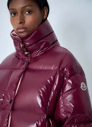 Moncler Parana Down Jacket With Detachable Hood - Multicolor