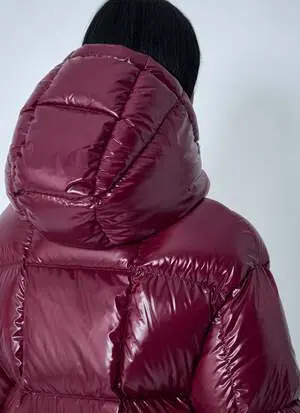 Moncler Parana Down Jacket With Detachable Hood - Multicolor