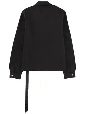 Rick Owens Zip-front Cotton Jacket