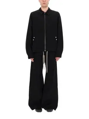 Rick Owens Zip-front Cotton Jacket