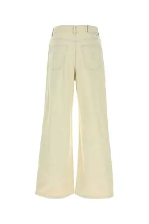 A.p.c. Ivory Denim Clyde Jeans