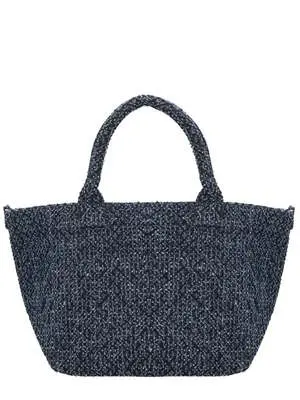 GANNI Tote Bag With Logo - Blue