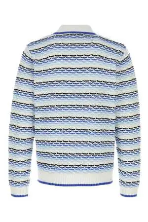 Casablanca Embroidered Cotton Polo Shirt - Multicolor