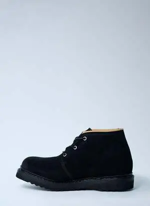Our Legacy Suede Lace-up Boots With Vibram Sole