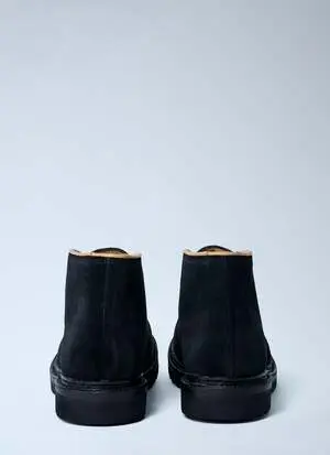 Our Legacy Suede Lace-up Boots With Vibram Sole
