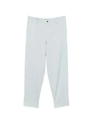 Dolce & Gabbana Shantung Viscose Trousers - Blue