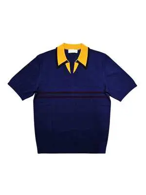 Dries Van Noten Striped Polo