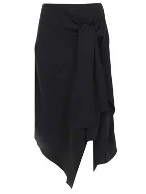 DIESEL® O-tali Midi Skirt - Black