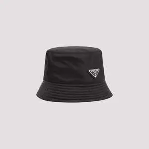 Prada Nylon Bucket Hat - Black