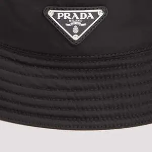 Prada Nylon Bucket Hat - Black