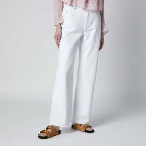 Isabel Marant Étoile White Dromie Trousers