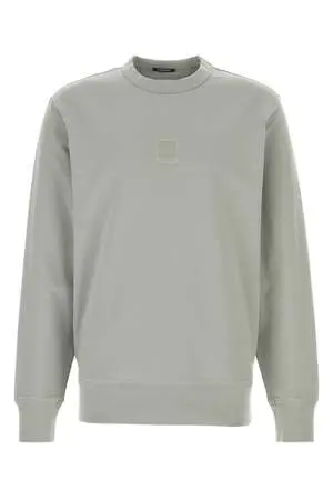 C.P. COMPANY Grey Stretch Cotton Sweatshirt - Gray