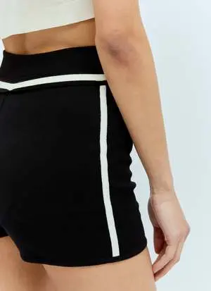 Max Mara Belted Knit Shorts