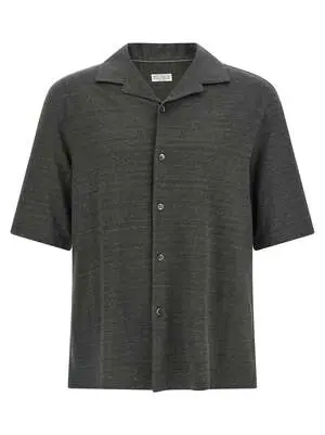Brunello Cucinelli Camp' Collar Shirt