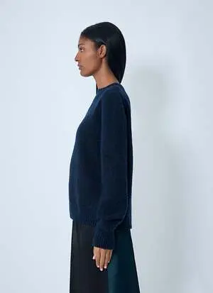 MAISON MARGIELA Wool-blend Crewneck Sweater - Brown