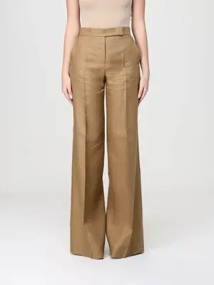 Max Mara MAX MARA Wide Leg Tailored Trousers Cream