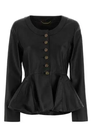 Chloé Leather Jacket - Black
